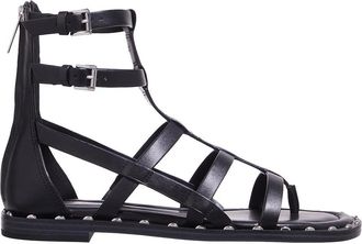 Michael Kors Sandalen - Noa Flat Sandal - Gr. 37 (EU) - in Schwarz - f&uuml;r Damen