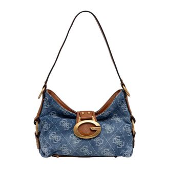 Guess Camden Hobo Bag - - Bags - Damen - Blau - ONE SIZE