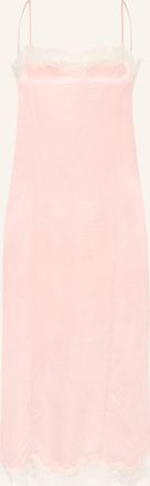 Arket Arket Satinkleid Mit Spitze rosa