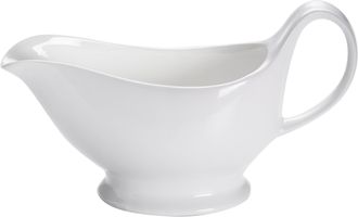 Maxwell & Williams AA017 Kitchen Sauciere, So&szlig;enkanne, 0,4l, Porzellan, Wei&szlig;