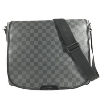 Louis Vuitton Sac bandouli&egrave;re Damier Graphite Pre-owned - Homme - Pre-owned - Noir - Taille: ONE Size