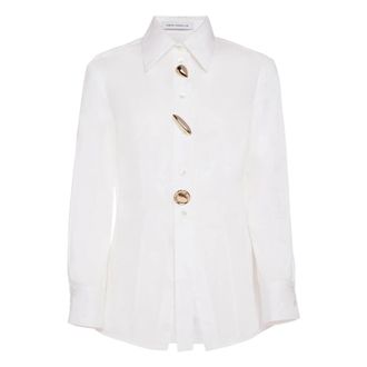 Simona Corsellini Cac0301 Shirt - - Blouses & Shirts - Damen - Wei&szlig; - M