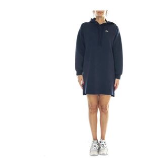 Lacoste Damen, Kleider, Blau, MGr&ouml;&szlig;e