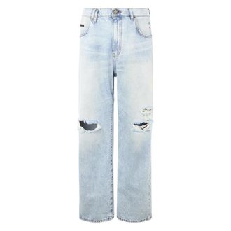 Philipp Plein Beach Boy Fit Jeans Basic - - Jeans - Herren - Blau - W32