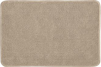 Kleine Wolke Badteppich Ricco mit 60 x 90 cm in Taupe aus 100% Polyester