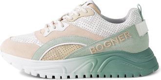 Bogner Sneaker Malaga f&uuml;r Damen - Wei&szlig;/Mint/Ros&eacute; - 42