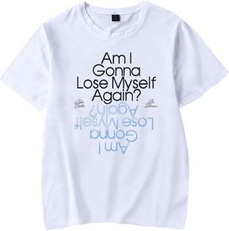 Generic Julia Jacklin T-shirt &agrave; manches courtes pour femme et homme d&eacute;contract&eacute; 2026, blanc, 3XL