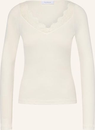 Rich & Royal Longsleeve Mit Spitze weiss