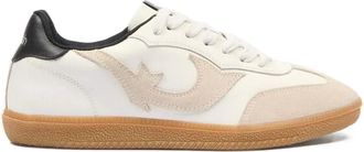 BA&SH Crew Sneakers aus Wildleder - Weiß