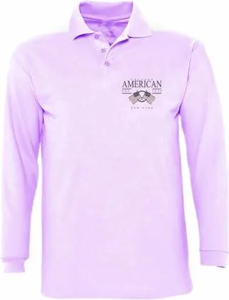 American College Polos Shirt Lilas Mixte Enfant Garçon Fille Taille 12 Ans Modèle Ac8 100% Coton