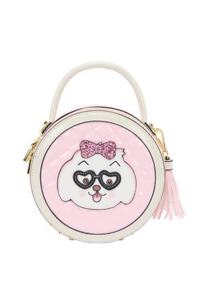 Mymo Schulranzen Schulranzen Frauen Wei&szlig; Rosa