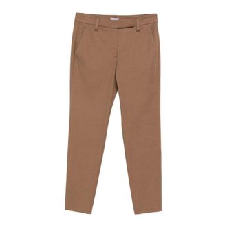 Brunello Cucinelli Damen, Hosen, Braun, LGr&ouml;&szlig;e