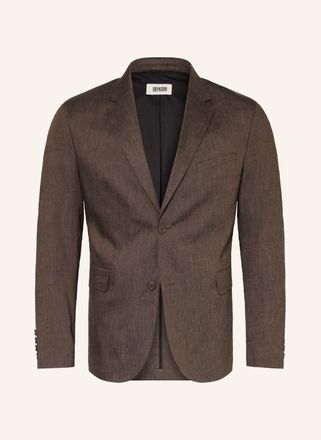 Drykorn Drykorn Anzugsakko Yames Slim Fit Mit Leinen braun