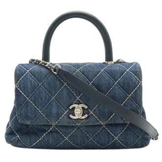 Chanel Sac &agrave; main Wild Stitch Pre-owned - Femme - Pre-owned - Bleu - Taille: ONE Size