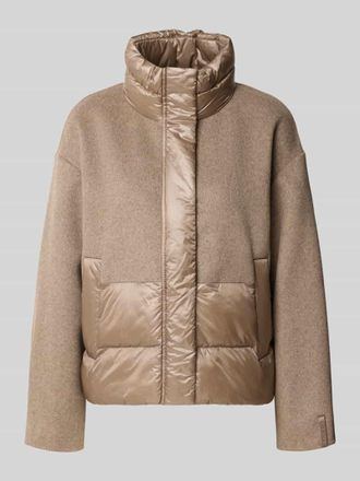 Comma Jacke aus Woll-Mix mit Eingrifftaschen