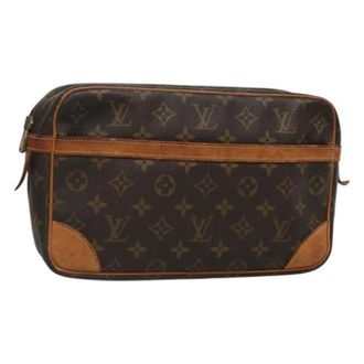Louis Vuitton Pre-owned Canvas clutches - - Pre-owned - Damen - Braun - ONE SIZE