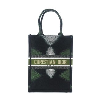 Dior Pre-owned Book Tote Oblique Jacquard - - Pre-owned - Damen - Gr&uuml;n - ONE SIZE