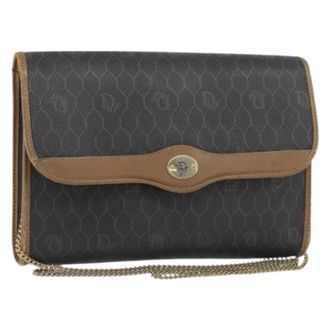 Dior Pre-owned Vintage Schultertasche aus Plastik - - Pre-owned - Damen - Braun - ONE SIZE