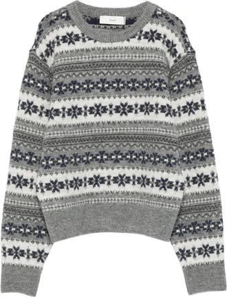 Dunst Pullover mit rundem Ausschnitt - Grau