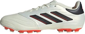 adidas Unisex Copa Pure II League Artificial Grass Boots Fußballschuhe, Ivory/Core Black/Solar Red, 42 EU