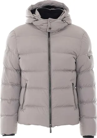 Moorer Blouson Rembourr&eacute; - Gris