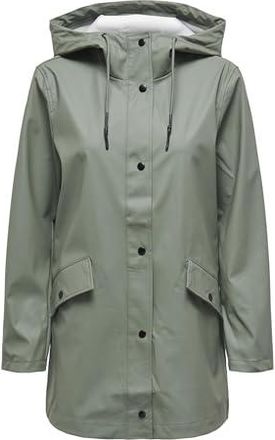 Only Onlelisa OTW Noos Imperm&eacute;able pour femme, Agave Green, L
