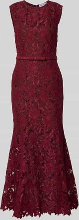 Self Portrait Maxikleid aus floraler Spitze