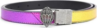 Kurt Geiger Ceinture r&eacute;versible &agrave; t&ecirc;te daigle - Femme - Accessoires - Multicolore - Taille: M/L
