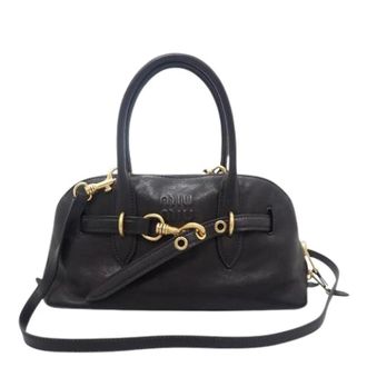 Miu Miu Pre-owned Aventure - Femme - Pre-owned - Noir - Taille: ONE Size