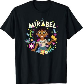 Disney Encanto Mirabel Floral Butterflies Circling T-Shirt