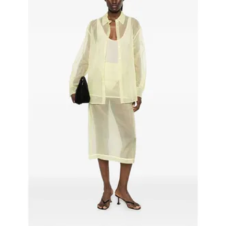 Frankie Shop Peri Shirt - Yellow
