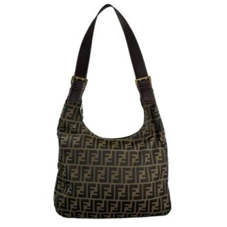 Fendi Pre-owned Zucca Schultertasche - - Pre-owned - Damen - Braun - ONE SIZE
