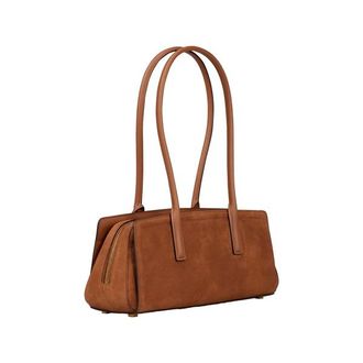 Michael Kors Sac &agrave; main Laila &agrave; logo m&eacute;tallique en cuir