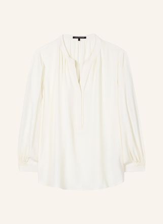 Luisa Cerano Luisa Cerano Blusenshirt Mit Seide weiss