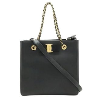Ferragamo Pre-owned Leder Crossbody Bag - - Pre-owned - Damen - Schwarzk - ONE SIZE