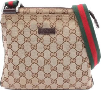 Gucci sac porté épaule à motif GG (années 2000) - Tons neutres
