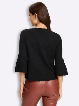 Heine Strickjacke Strickjacke 3/4-Arm Jacquard