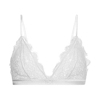 John Richmond Bestickte Spitzen-Bralette - - Underwear - Damen - Wei&szlig; - M