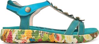 Laura Vita Sandalen Laura Vita Sanao 54 T&uuml;rkisfarben