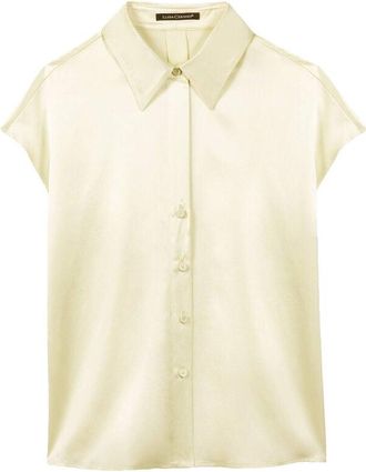 Luisa Cerano Damen Blusentop aus Seide