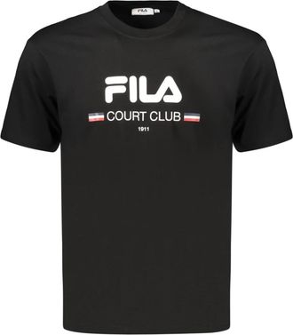Fila Kurz&auml;rmeliges T-Shirt - - Tops - Herren - Schwarzk - 2XL