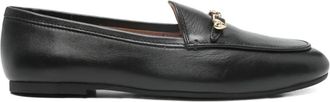 Love Moschino mocassins &agrave; boucles - Noir