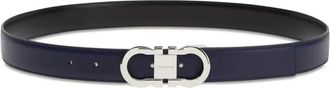 Ferragamo Homme, Accessoires, Bleu, Taille: 110 CM Ceinture