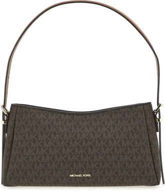 Michael Kors Women Md Pouchette Hand Bag, Brcorn