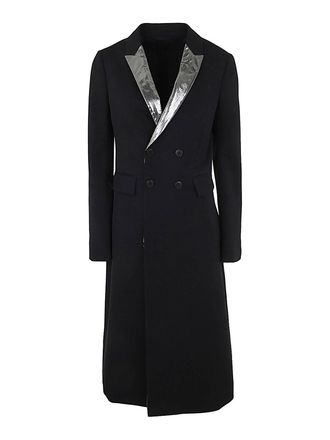 SAPIO Manteau Au Genou - Noir