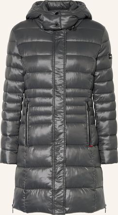 Frieda & Freddies Frieda & Freddies Steppmantel Dalia 2 Mit Abnehmbarem Kunstpelz grau