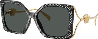 Versace unisex, Accessoires, Noir, Taille: 58 MM Ve4502U Lunettes de soleil