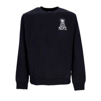Nike Homme, Sweatshirts et sweats &agrave; capuche, Noir, Taille: XL SweaT-shirt &agrave; col rond