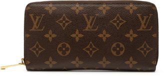 Louis Vuitton Portemonnaie - Monogram Zippy Long Wallet - Gr. unisize - in Braun - f&uuml;r Damen