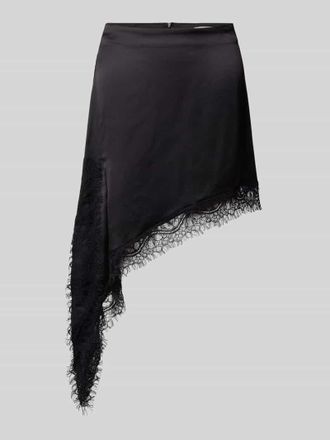 Topshop Mini-Rock mit asymmetrischem Saum